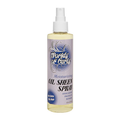 World Of Curls Comb Out Spray 8oz Extra Dry - Janson Beauty